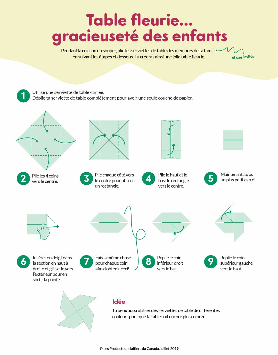 Origami pour les enfants | Cuisinons en Famille