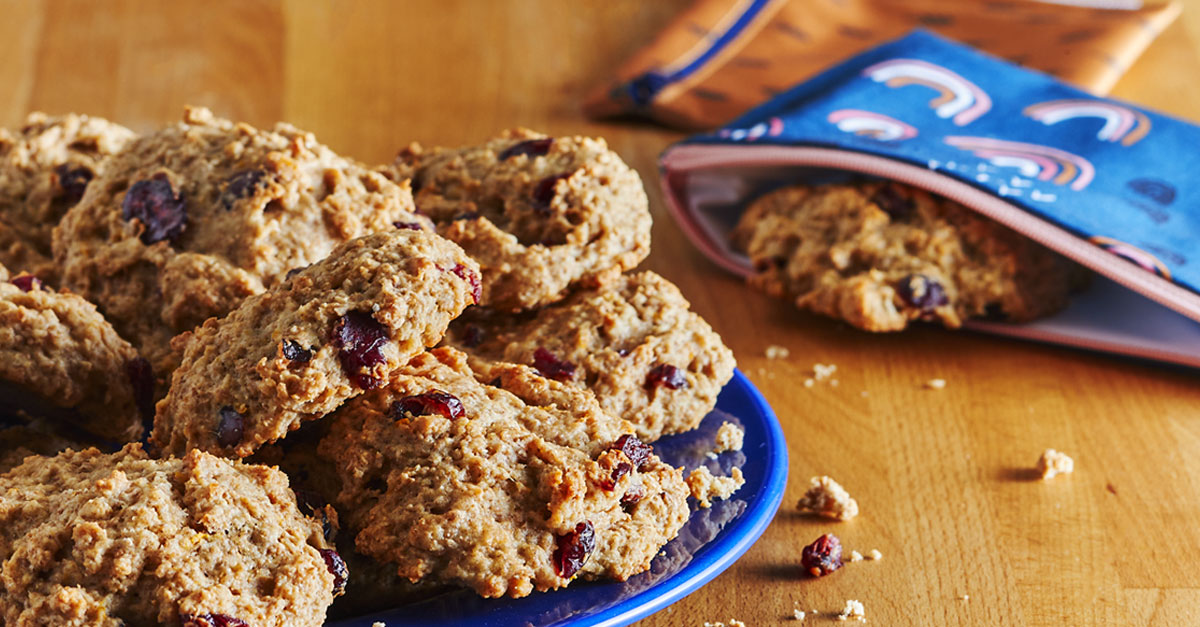 Biscuits à l’orange et aux canneberges | Cuisinons en Famille