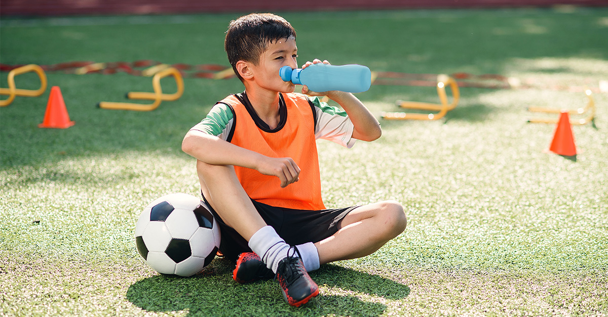 Hydratation et sport chez l’enfant | Cuisinons en Famille